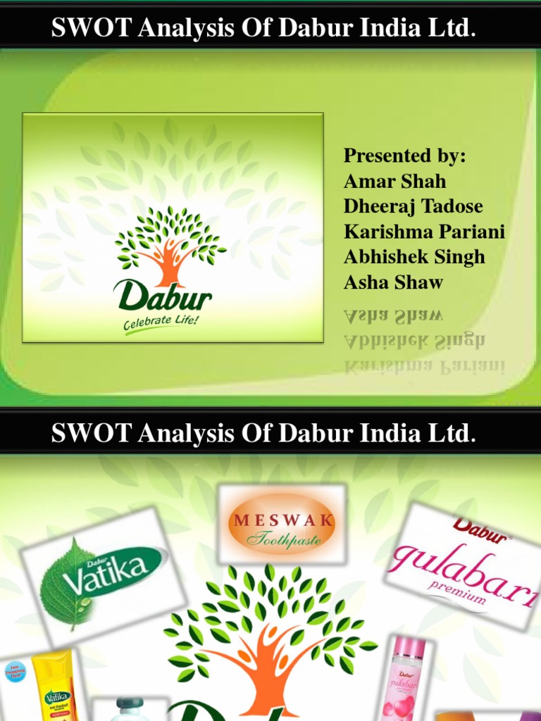 SWOT Analysis of Dabur India Ltd. | PDF