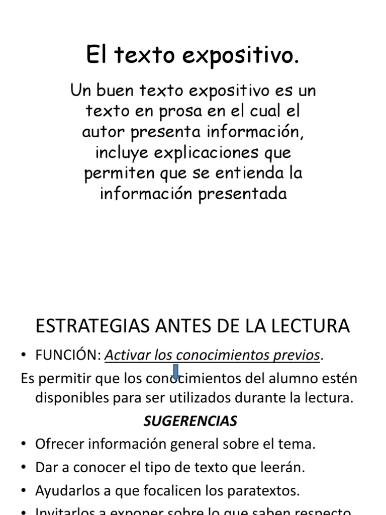 EL TEXTO EXPLICATIVO COMO INSTRUMENTO PARA LA ENSEÑANZA - PDF NORA ...