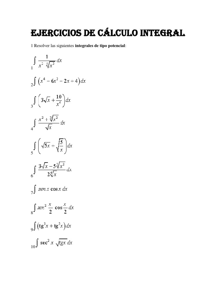 Ejemplos De Cálculo Integral CÁLCULO INTEGRAL ÁREA DE UN TRIÁNGULO