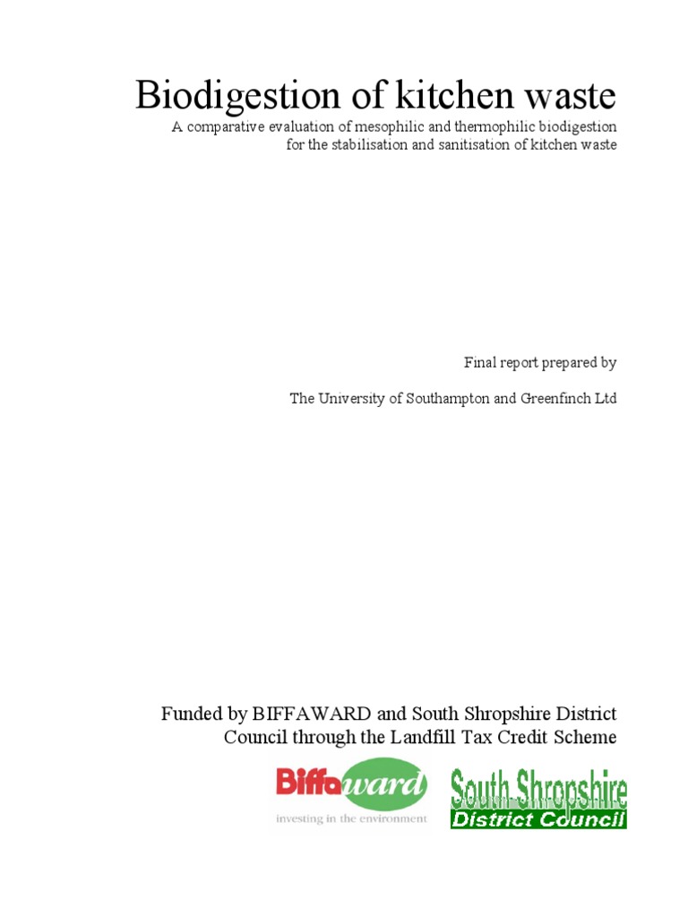 Biodigestion Final Report PDF | PDF | Anaerobic Digestion | Alkalinity