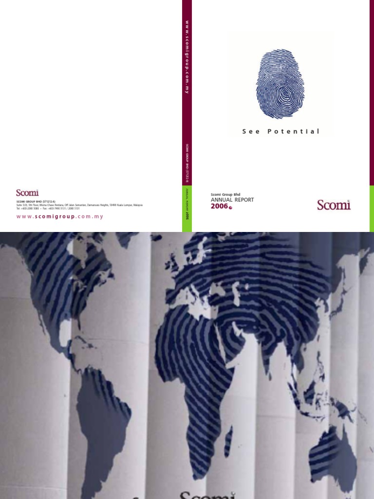 SCOMI-AnnualReport2006 (1.1MB) | PDF | Coal | Brand
