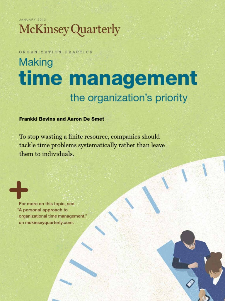 Mckinsey Article - Time Management PDF | PDF | Leadership | Strategic ...