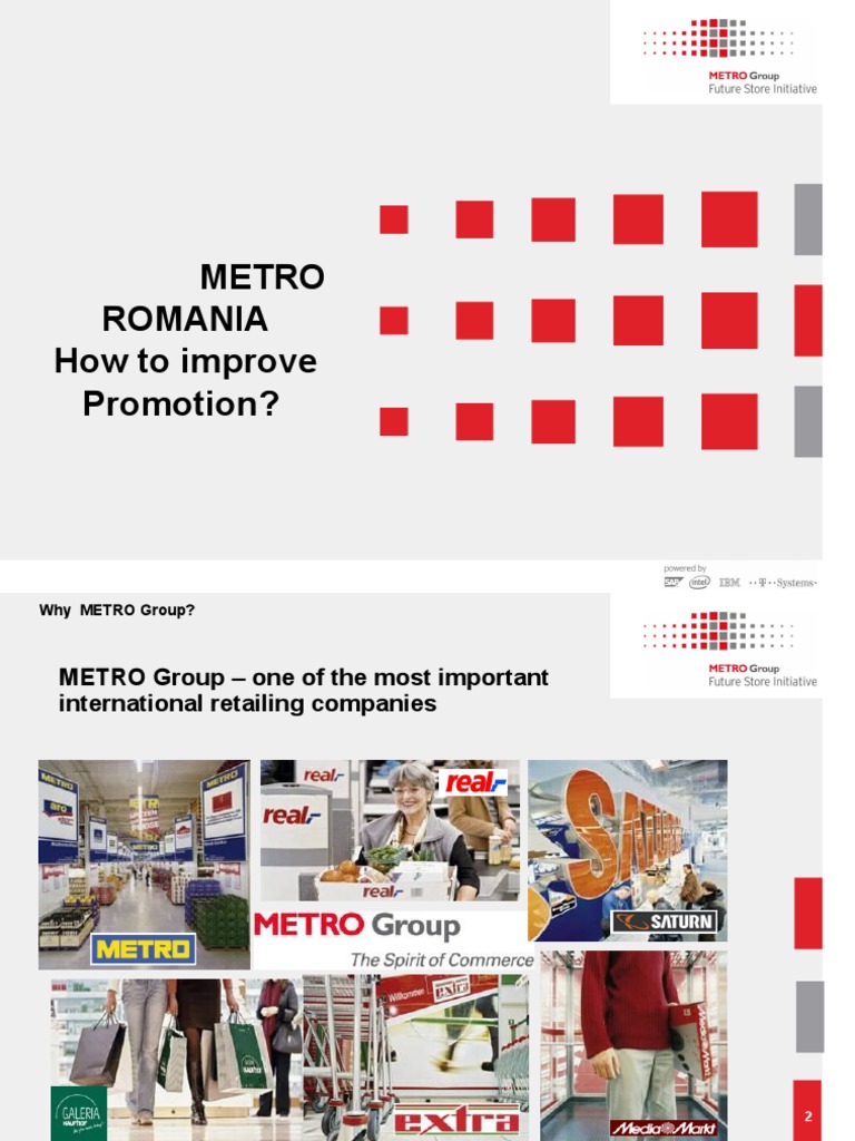 Metro Romania: Promotion Improvement Strategies | PDF | Big Box Store ...