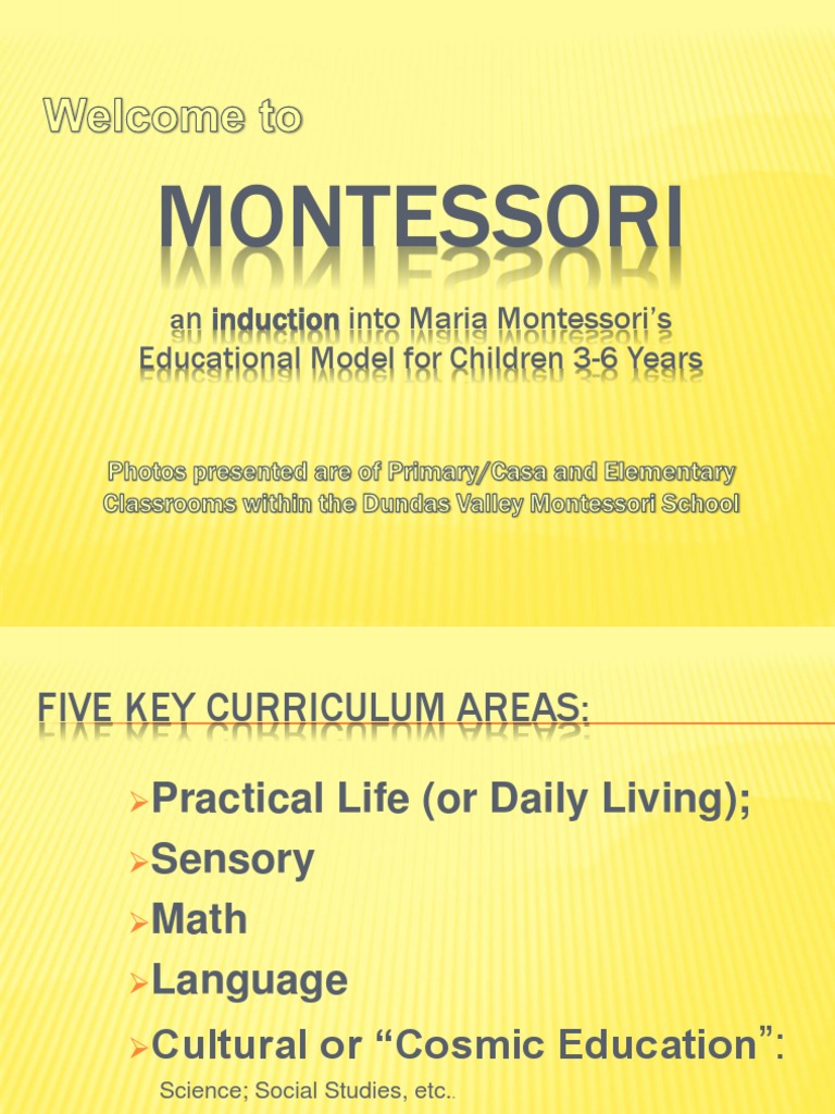 Montessori Education for Young Kids | PDF | Montessori Education ...
