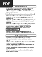 ACLS Skills Checklist | PDF | Breathing | Cardiovascular System