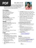 Resume 1 | PDF | Microsoft Windows | Computing Platforms