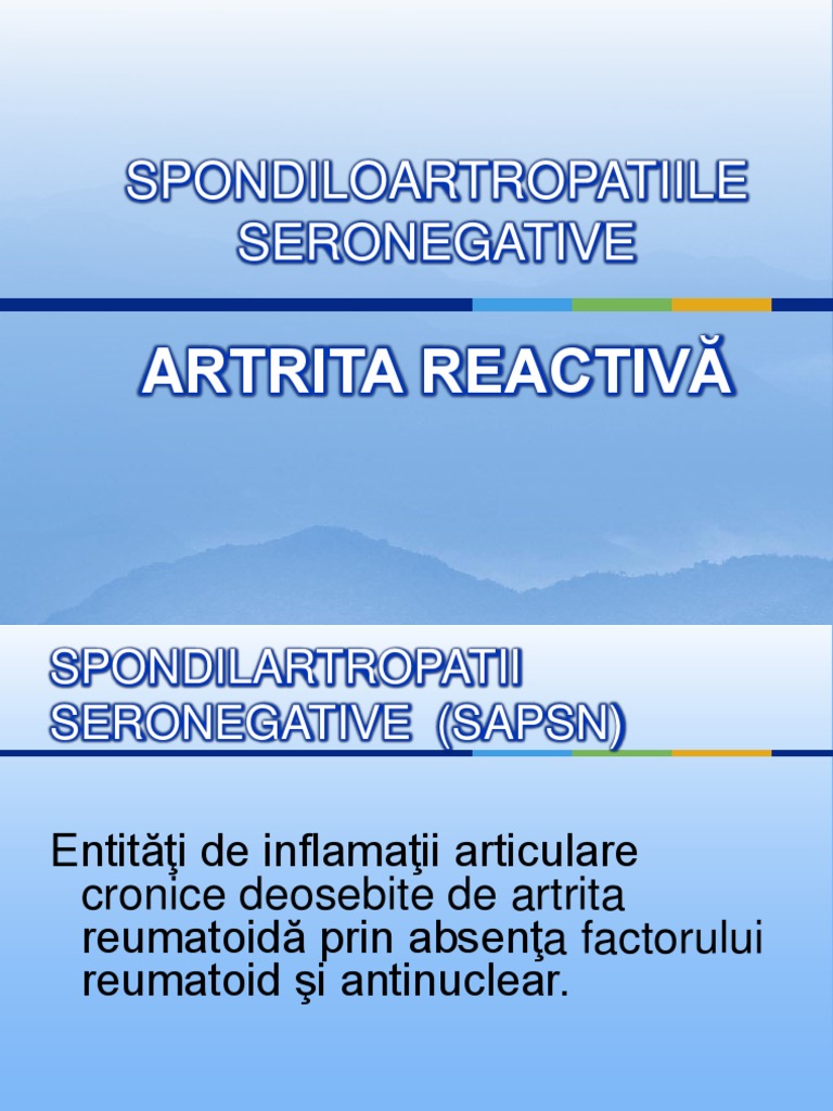 Artrita Reactiva | PDF