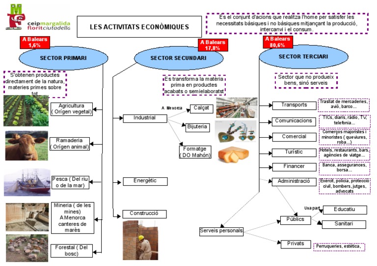 Mapa Conceptual Activitats Economiques | PDF