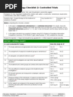 PEDro Scale Checklist for RCT Quality | PDF