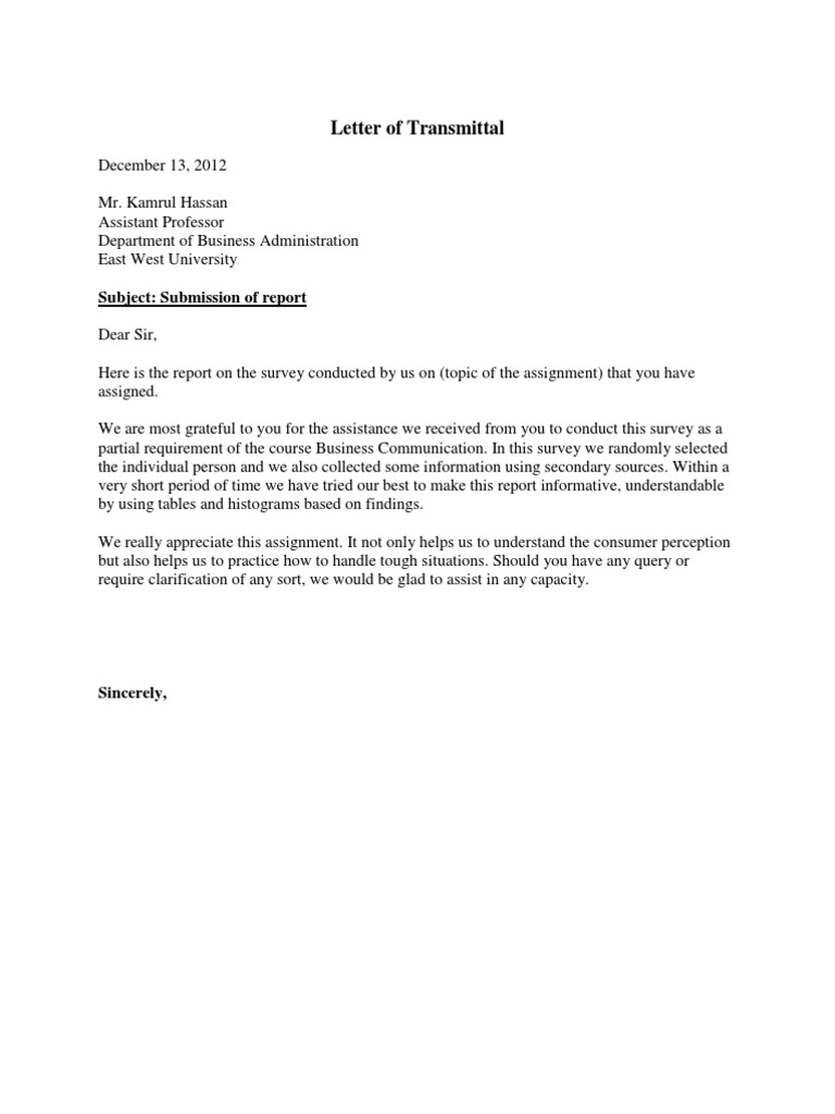 Letter of TraLetter of Transmittalnsmittal | PDF | Mobile Phones | Brand