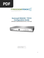 SonicWall WAN Failover & Load Balancing Guide | PDF | Load Balancing ...