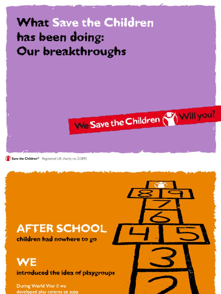 Save the Children: Impact and Future Plans | PDF | Social Science