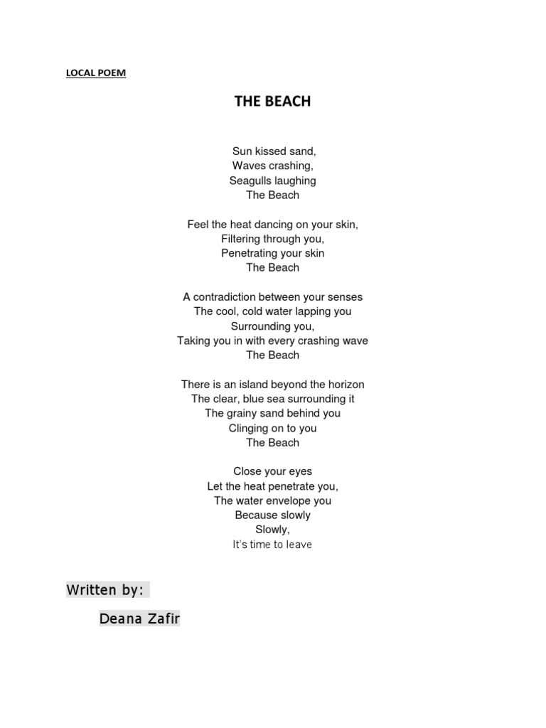 Local Poem | PDF