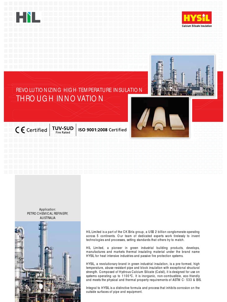 Hysil Brochure Mail | Furnace | Boiler