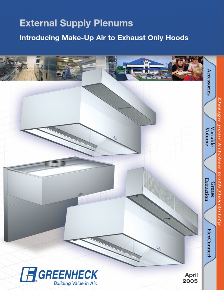 GREENHECK External Supply Plenum | PDF | Duct (Flow) | Building Engineering