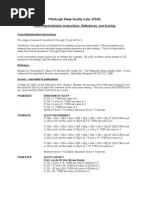 Sleep Quality Scale | PDF | Sleep | Behavioural Sciences