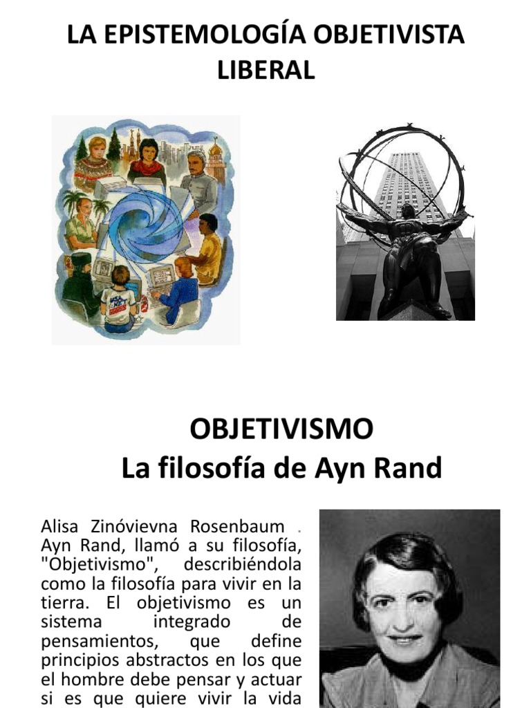La Epistemología Objetivista Liberal | PDF | Objetivismo (Ayn Rand ...