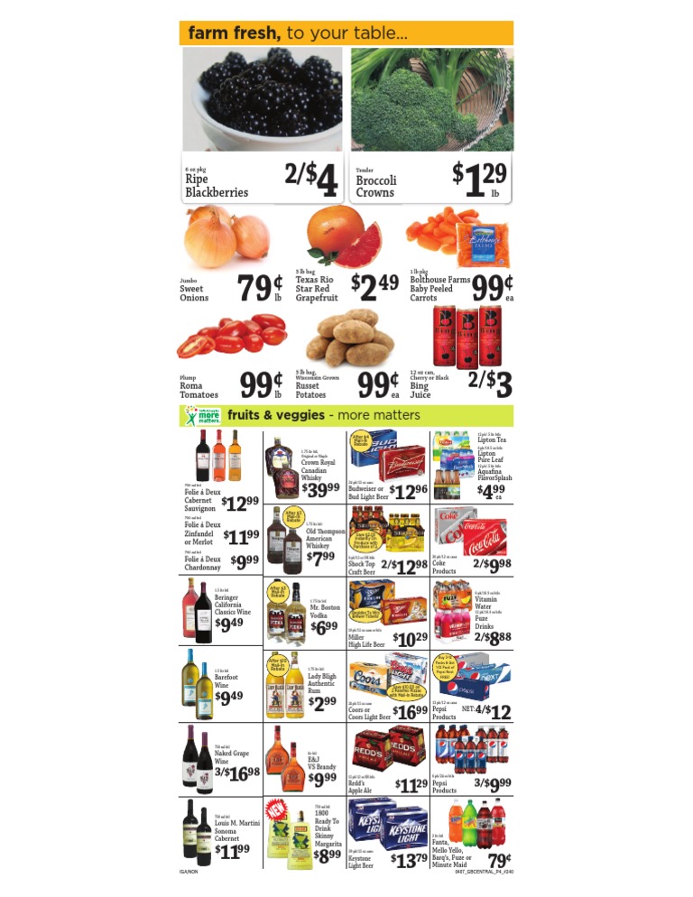 04-06 Ad SAVE - MORE - pg4 | PDF | Cooking, Food & Wine