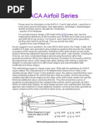 Overview of NACA Airfoil Series | PDF | Airfoil | Aerodynamics