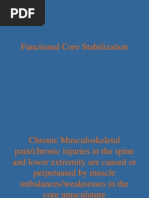 Sahrmann Core Stability Test | PDF