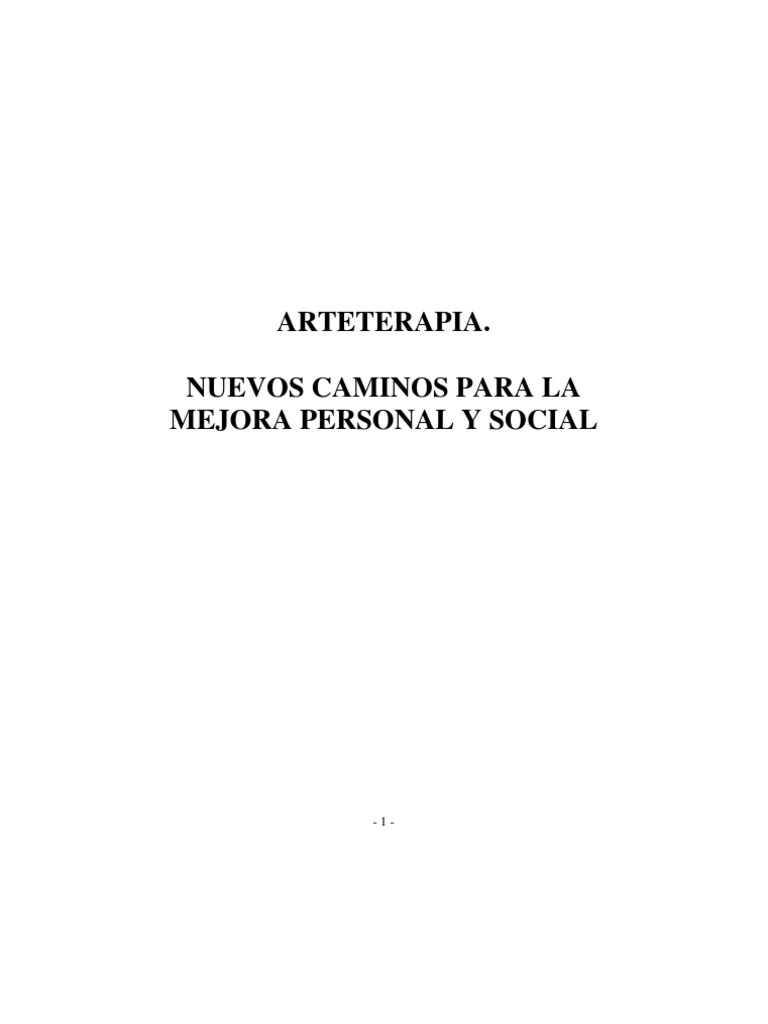 Arte Terapia | PDF