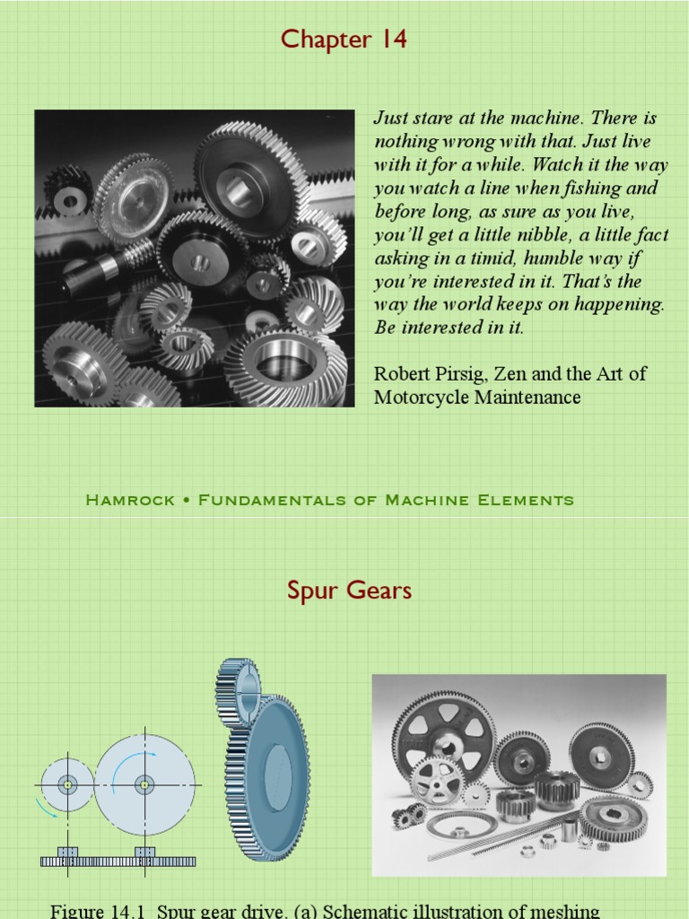 FME Ch14 | PDF | Gear | Classical Mechanics