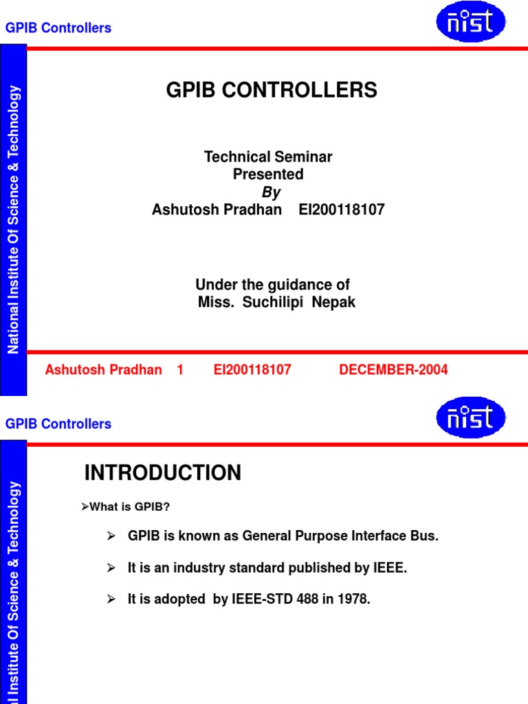 Gpib Controller | PDF | Computer Engineering | Communications Protocols