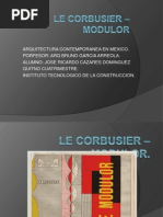 Le Corbusier - El Modulor 1 | PDF