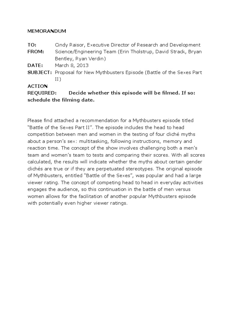 Mythbusters 2 | PDF | Statistical Hypothesis Testing | Statistics