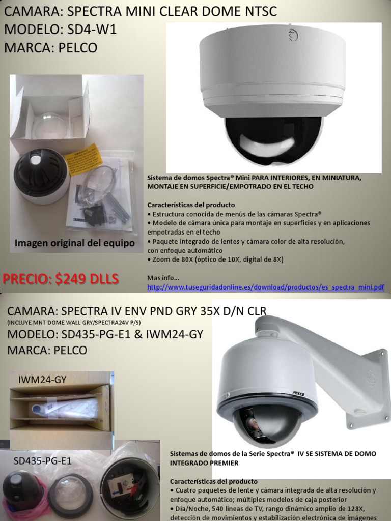 Catalogo Pelco | PDF | Monitor de computadora | Vídeo