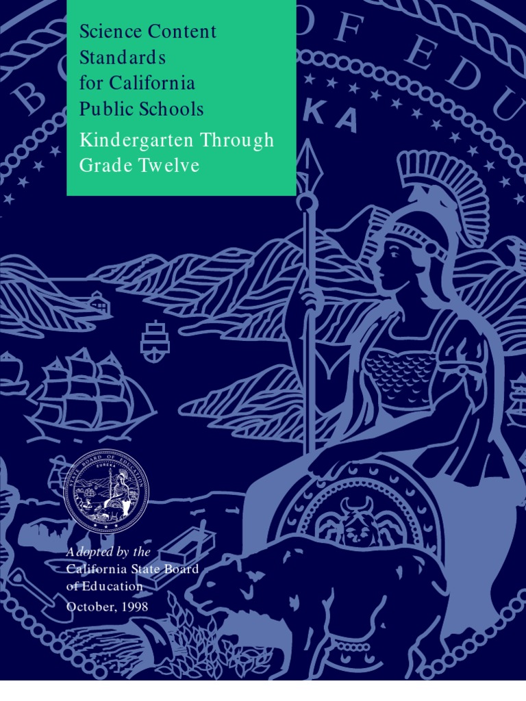 California Science Standards For K-12 | PDF | Science Education | Water