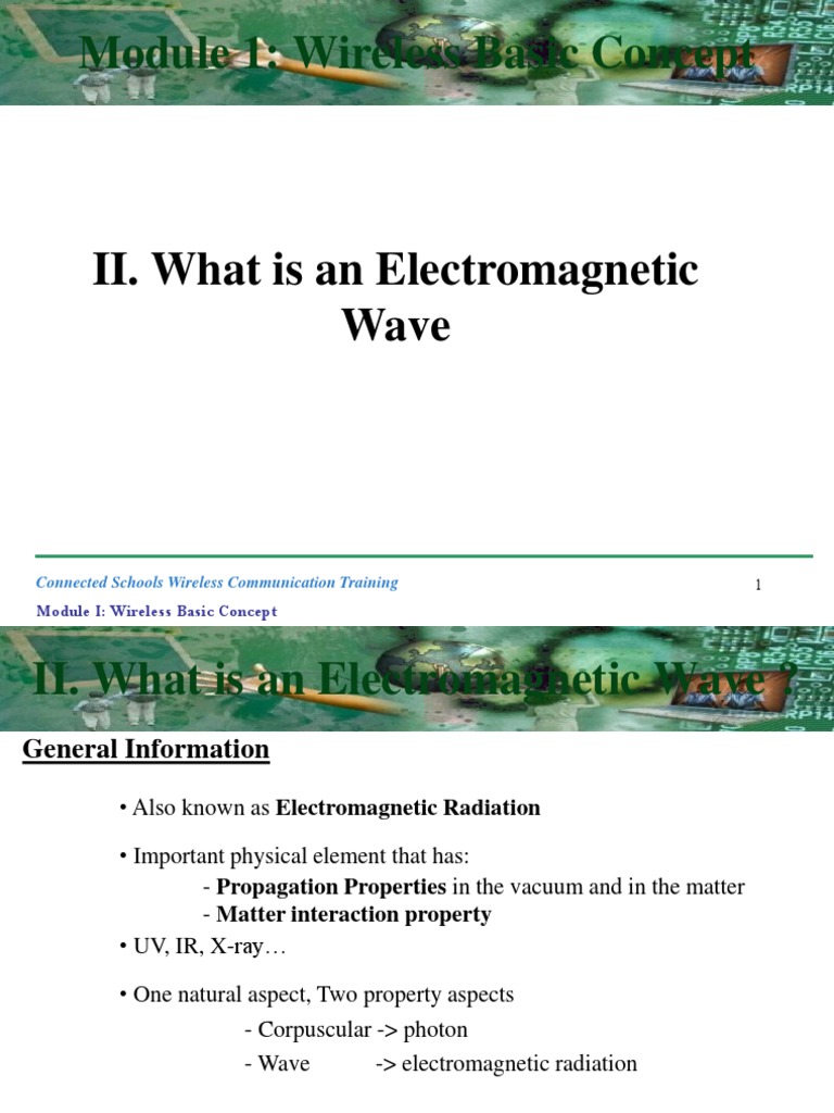 Chap 2 & 3 EM & Freq | PDF | Electromagnetic Radiation | Waves
