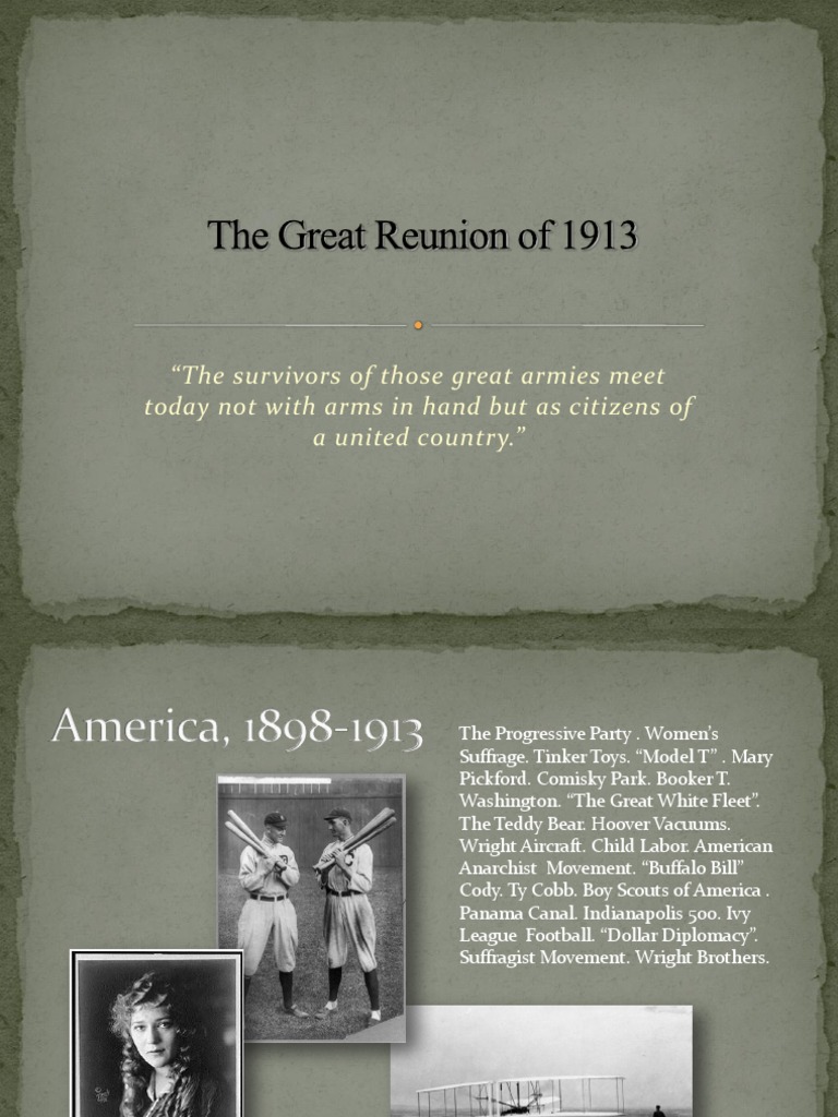 John Heiser-The Great Reunion of 1913 | PDF | Battle Of Gettysburg ...