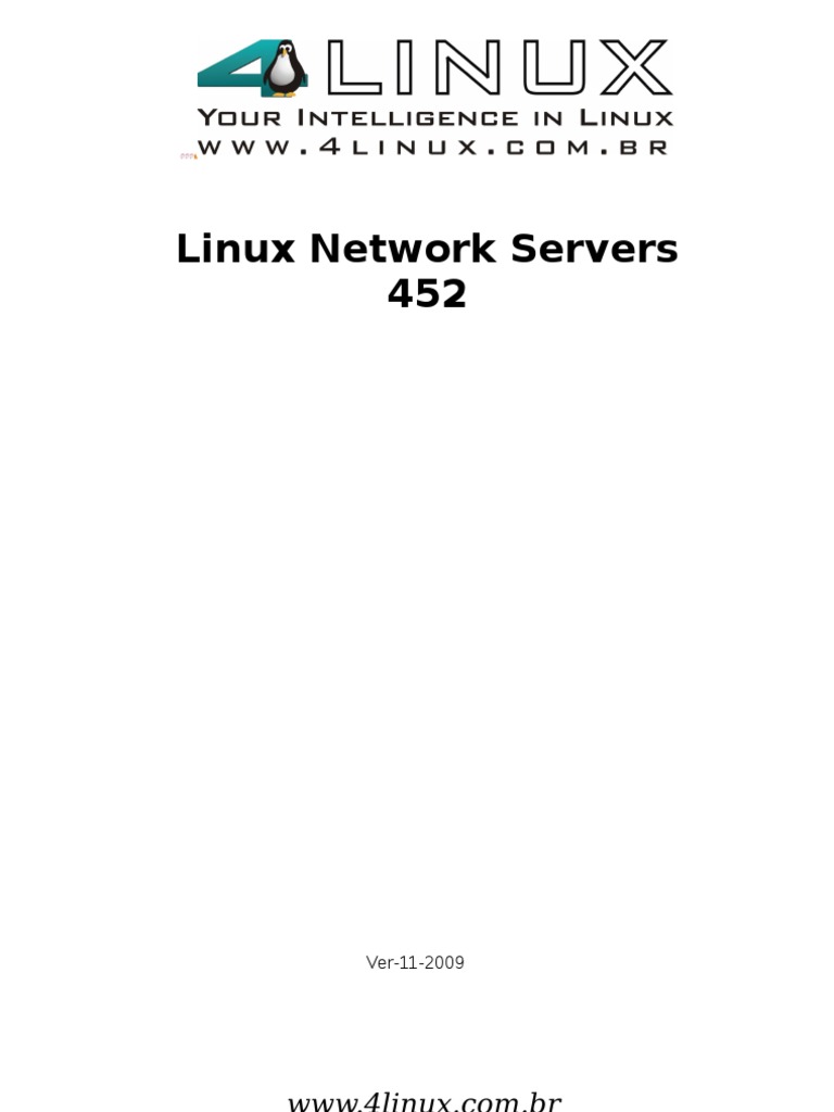 4linux - 452 Linux Network Servers | PDF