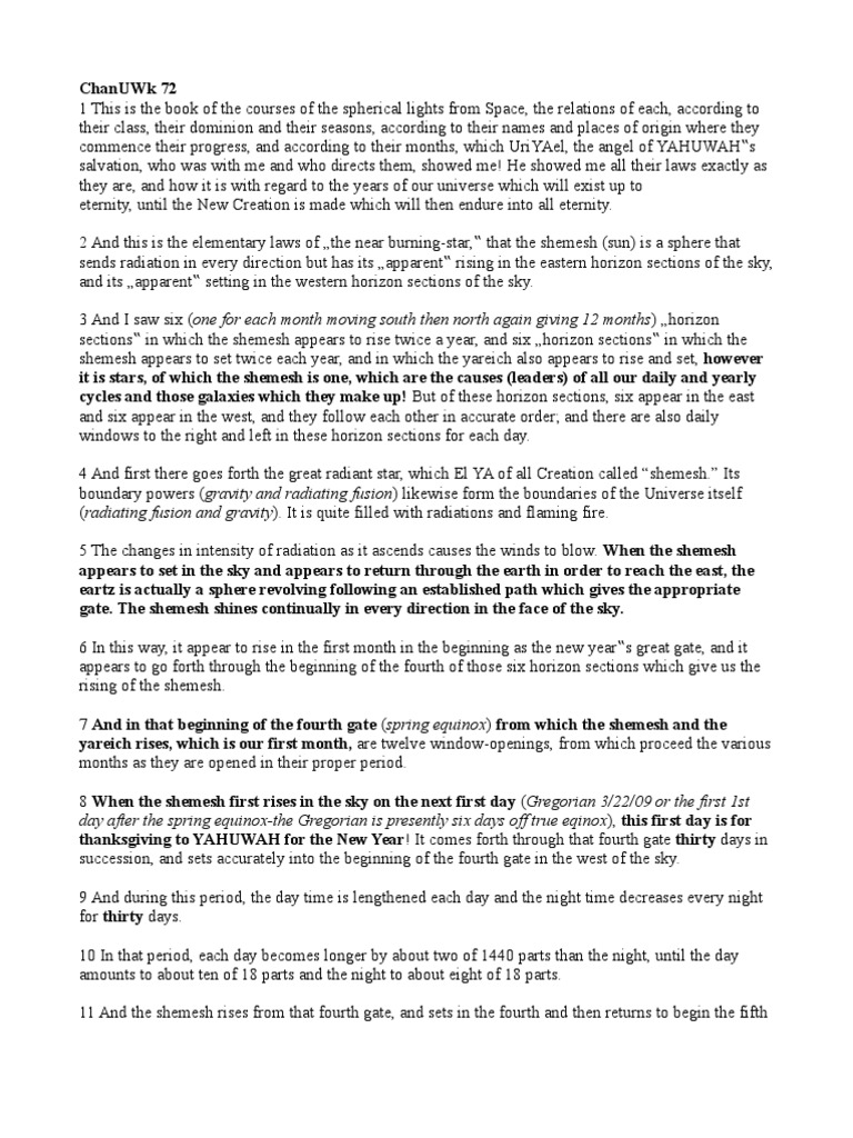 Chanuk Comparisons | Download Free PDF | Outer Space | Physical Sciences