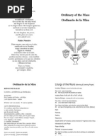 Catholic Order of Mass