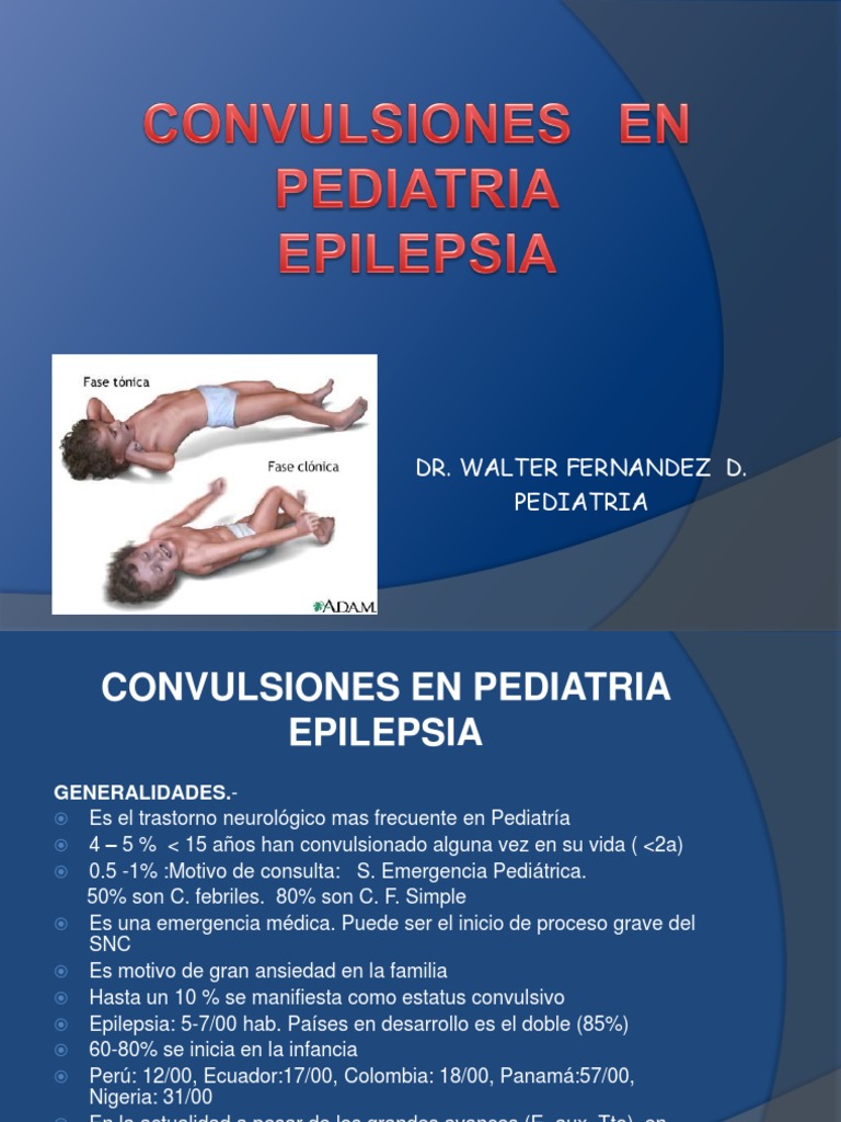 5. Convulsiones en Pediatria | Epilepsia | Medicina CLINICA