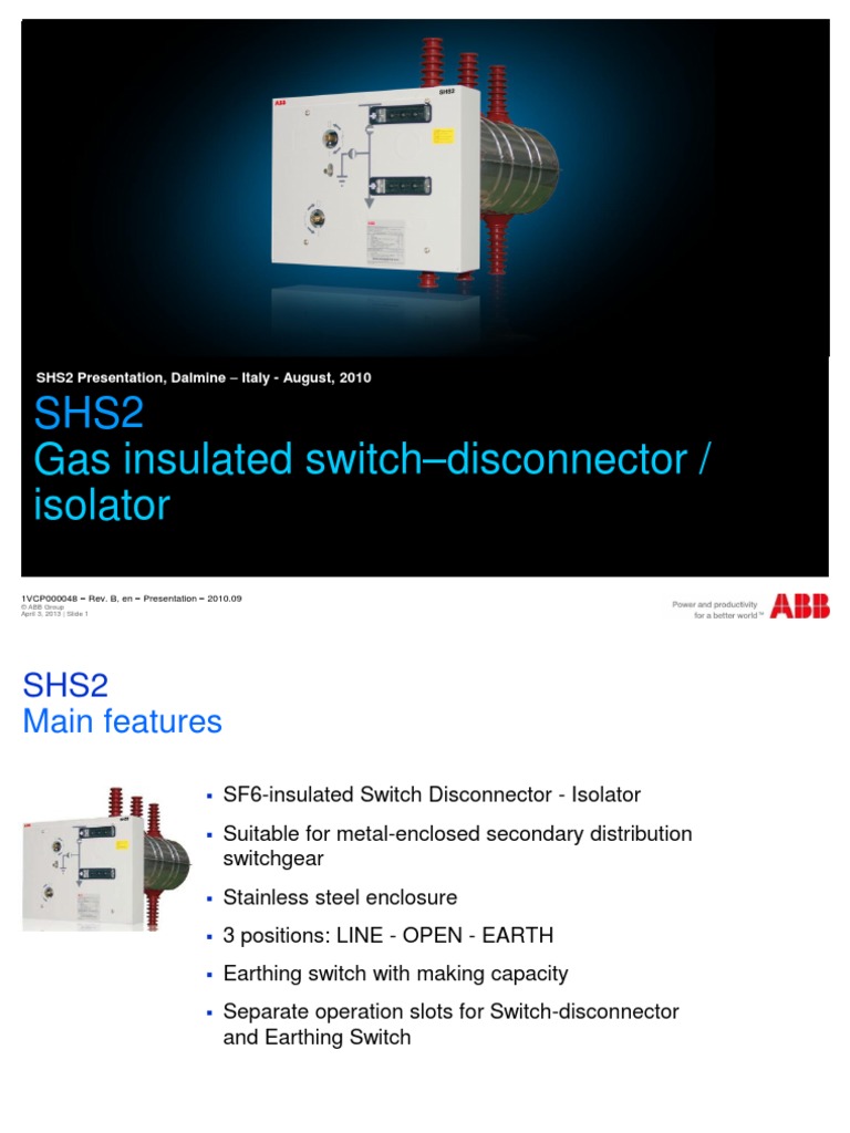 SL shs2 (En) B 1vcp000048-1009 | PDF | Switch | Insulator (Electricity)