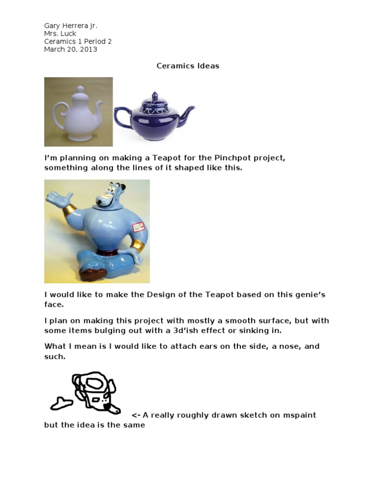 Creative Teapot Design Concept | PDF | Career & Growth