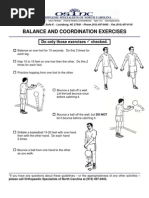 Active Leg Rom Sitting | PDF