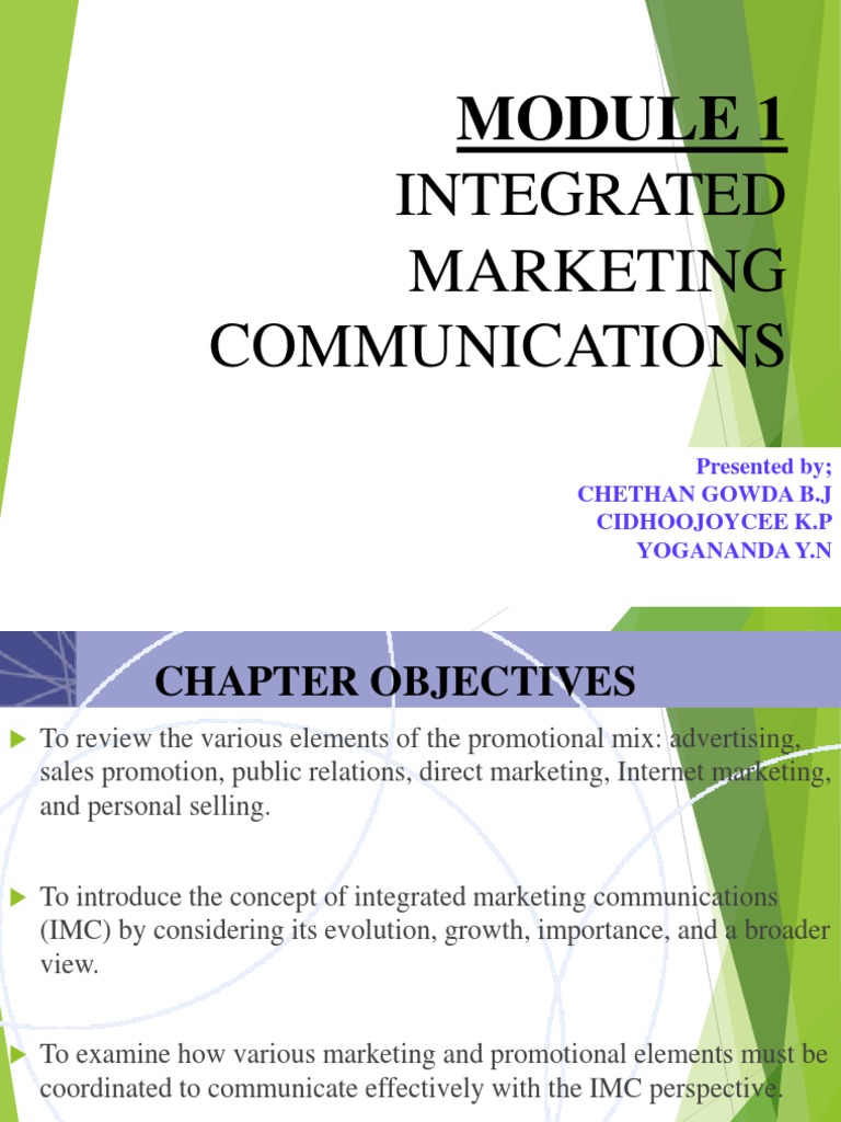 Integrated Marketing Communications | Download Free PDF | Marketing ...