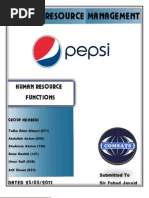 Organisational Structure | PDF | Pepsi Co | Organizational Structure