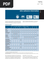 ABC Tile Adhesive Quick Guide | PDF