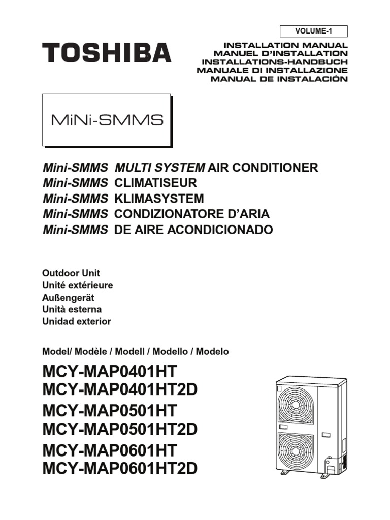 MiNi VRF - Installation Manual-1 | PDF