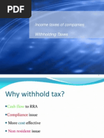 Withholding Tax FY 2024-25-1 | PDF | Taxes | Money