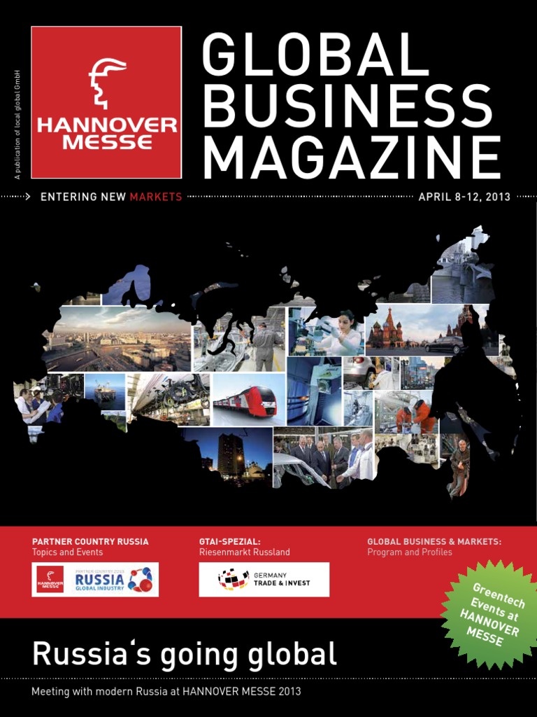 Global Business Magazine HM 2013 | PDF | Russia | World Politics