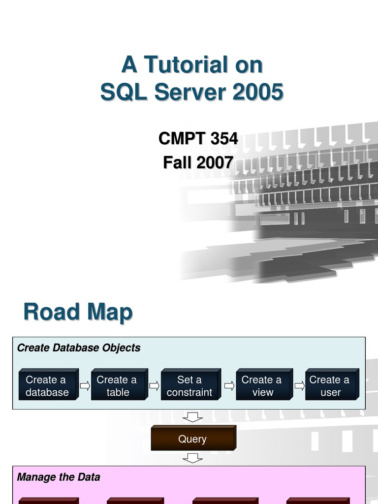 SQL Server 2005 Tutorial | PDF | Microsoft Sql Server | Backup
