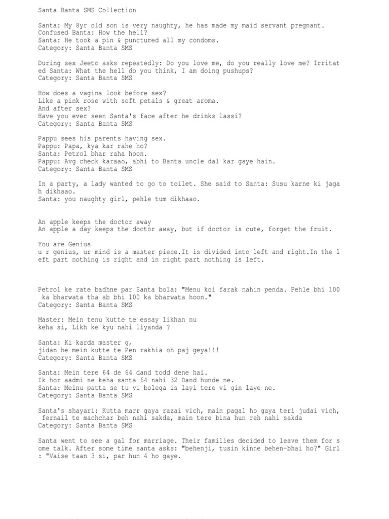 Santa Banta Restricted Quotes
