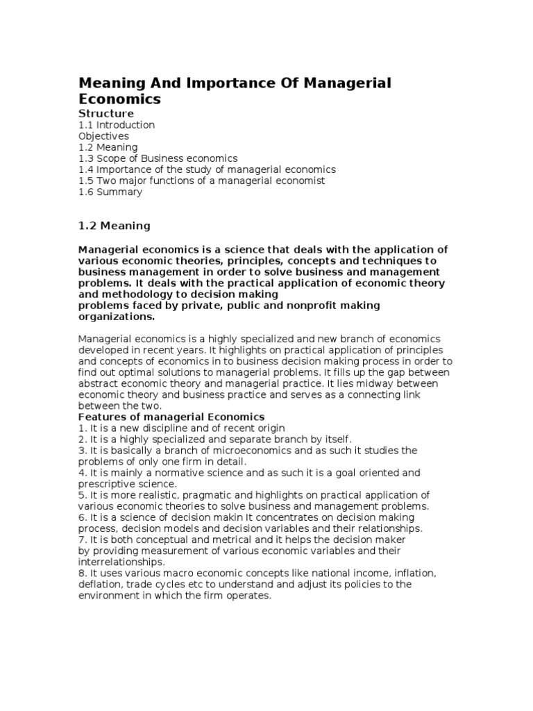 Managerial Economics | PDF | Mathematical Optimization | Linear Programming