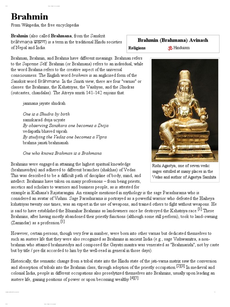 Brahmin - Wikipedia, The Free Encyclopedia | Vaishnavism | Vedas